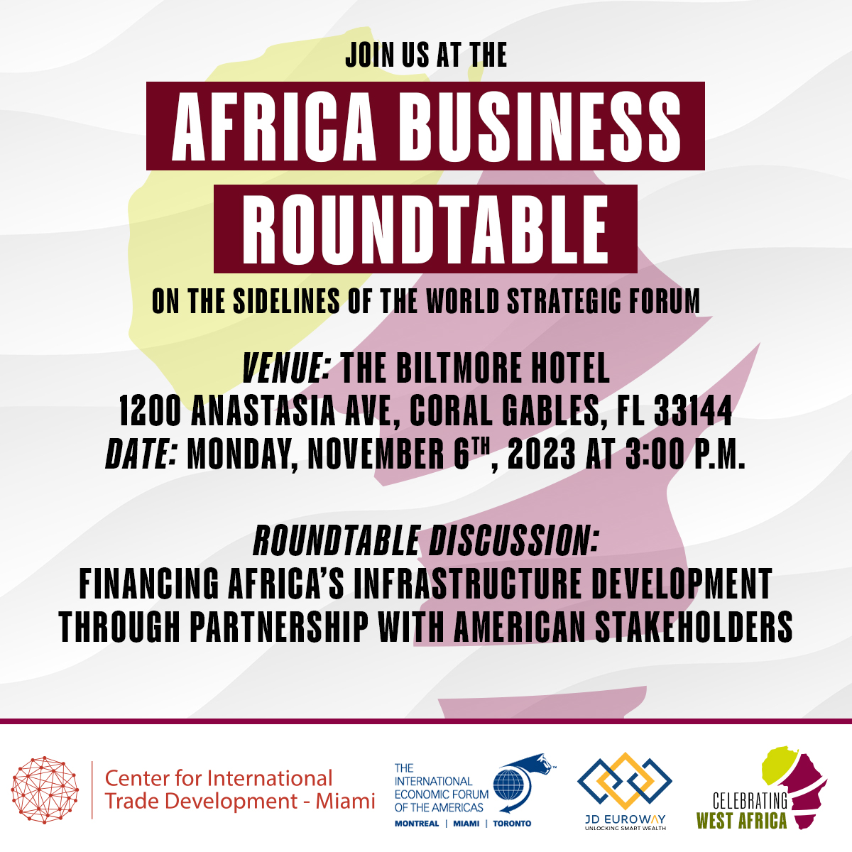African Business Roundtable on November 6th – Scottgalv.com